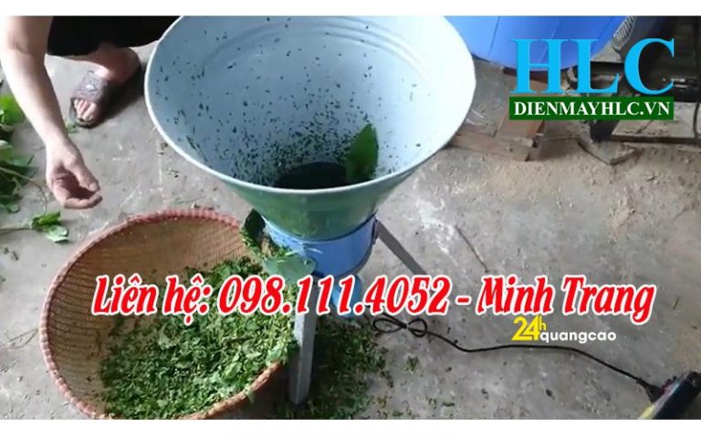 Máy thái bèo thái rau muống cho gà vịt, máy băm chuối cho gia cầm